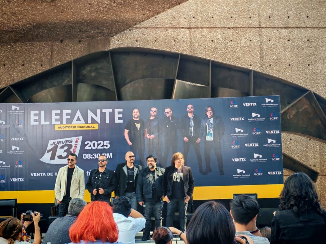 Elefante prepara sorpresas para su concierto en el Auditorio Nacional - Impressiones mx